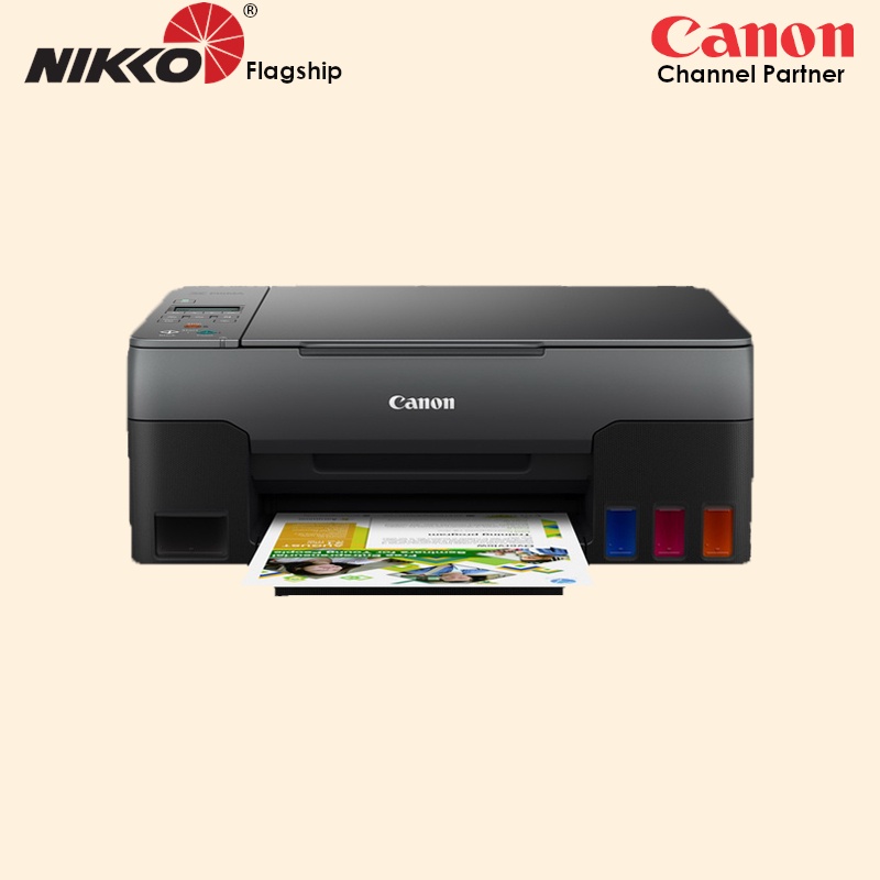 Canon PIXMA G3020 Easy Refillable Ink Tank, All-In-One for High Volume ...