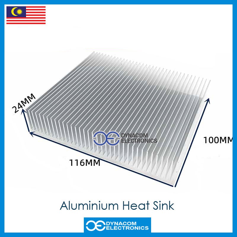 Aluminium Heatsink Radiation Cooling Fin Heat Sink [Haba Penyejuk ...