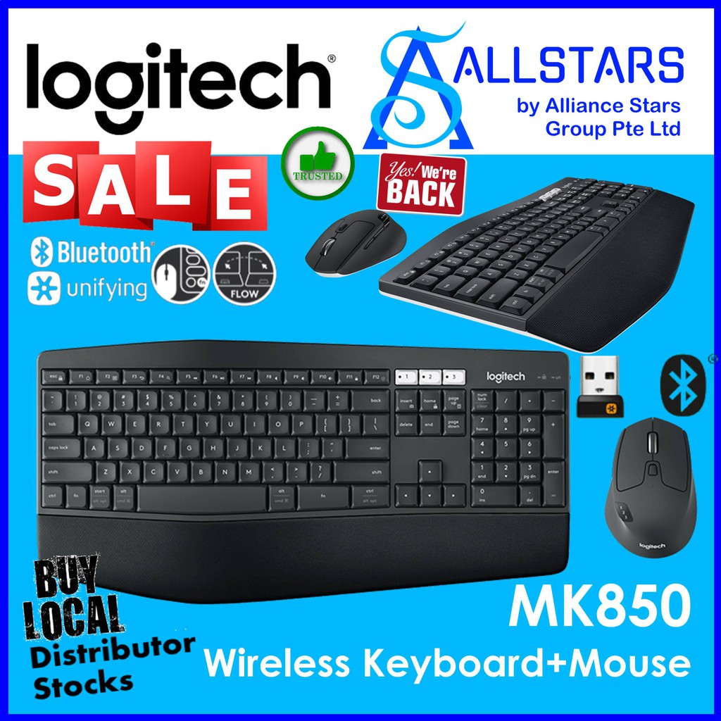 LOGITECH MK850 Performance Wireless Combo / Keyboard + Mouse(Warranty ...