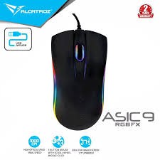 Alcatroz Asic 9 RGB Hi-Definition USB Mouse | Shopee Singapore