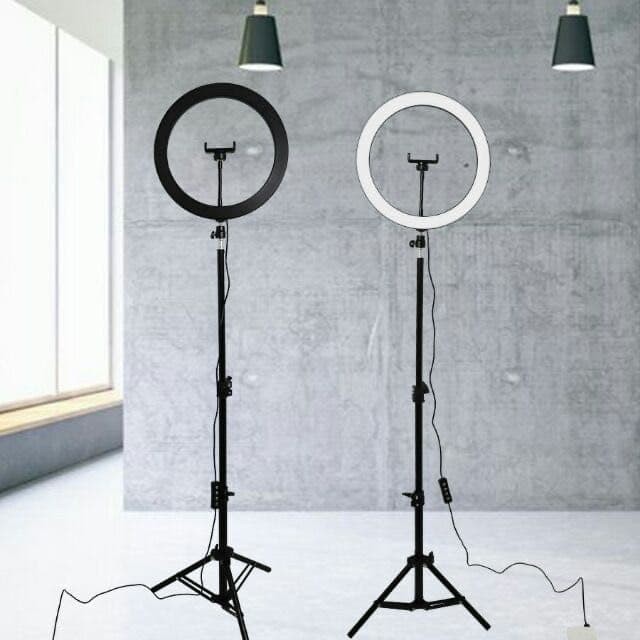 Live LIGHT Set Makeup Stand + With RING LED 30CM Leg Height 2.1m ...