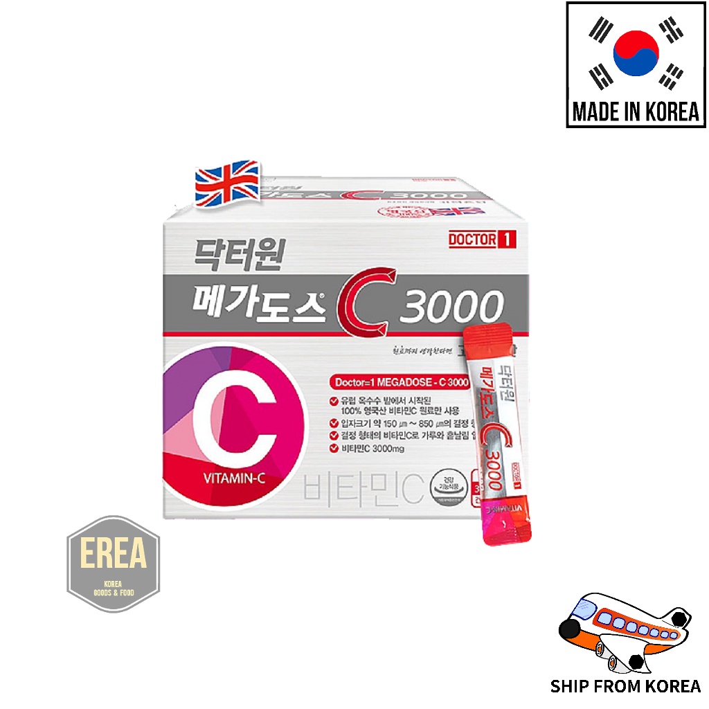Korea Eundan Doctor 1 Megadose C 3000 VitaminC 1 Box(180EA) | Shopee ...