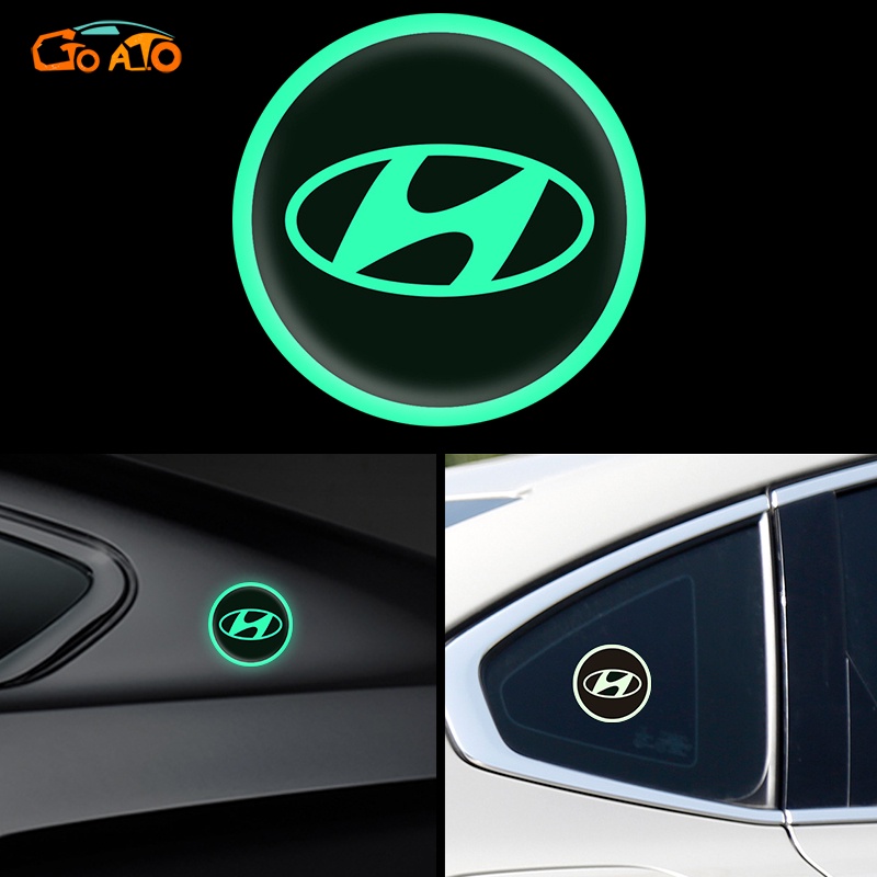 GTIOATO Luminous Car Sticker Reflective Sticker Universal Gas Tank ...