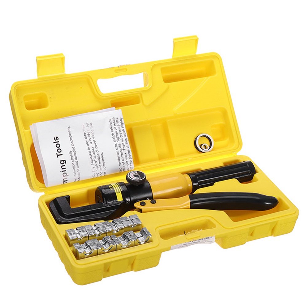 New Cable Lug Crimper Plier Hydraulic Compression Tool 4-70mm2 Pressure ...