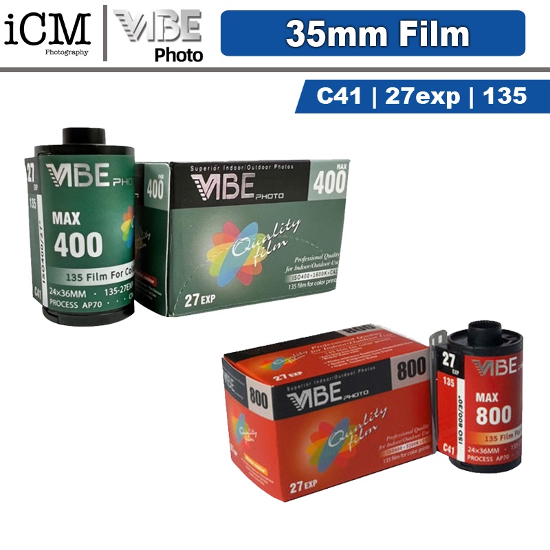 Vibe Photo 135 35mm Color Negative Film | Shopee Singapore