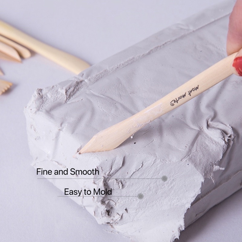Air Hardening Modelling Clay (White/Terracotta) | Shopee Singapore