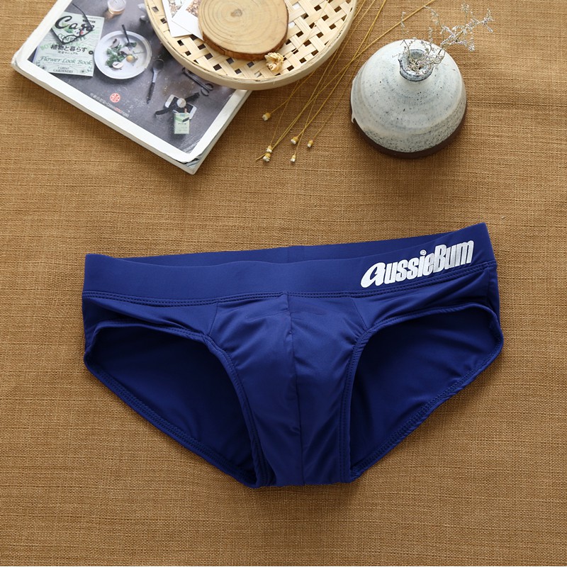 Men's underwear ice silk comfortable mesh breathable aussiebum | Shopee ...