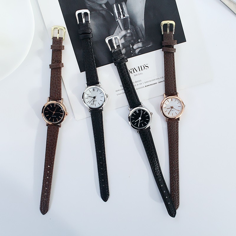 Ladies Quartz Belt Watch New Korean Style Trend Simple Personality ...