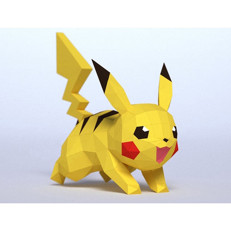 Pikachu DIY Paper Pokemon figurine | Shopee Singapore