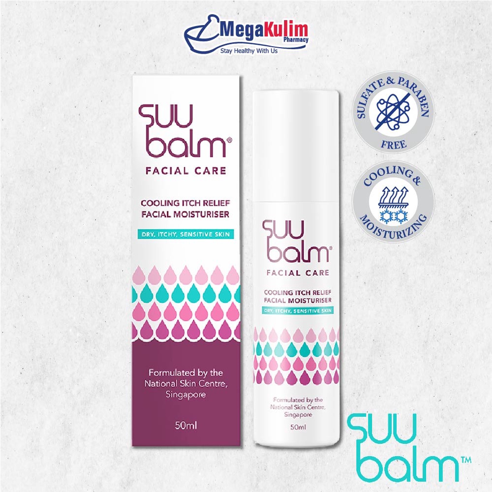 Suu Balm Cooling Itch Relief Facial Moisturizer 50mL | Shopee Singapore