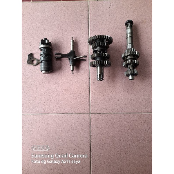 Gear transmission ratio Jupiter Z 115 Robot carburetor Gear ratio ...