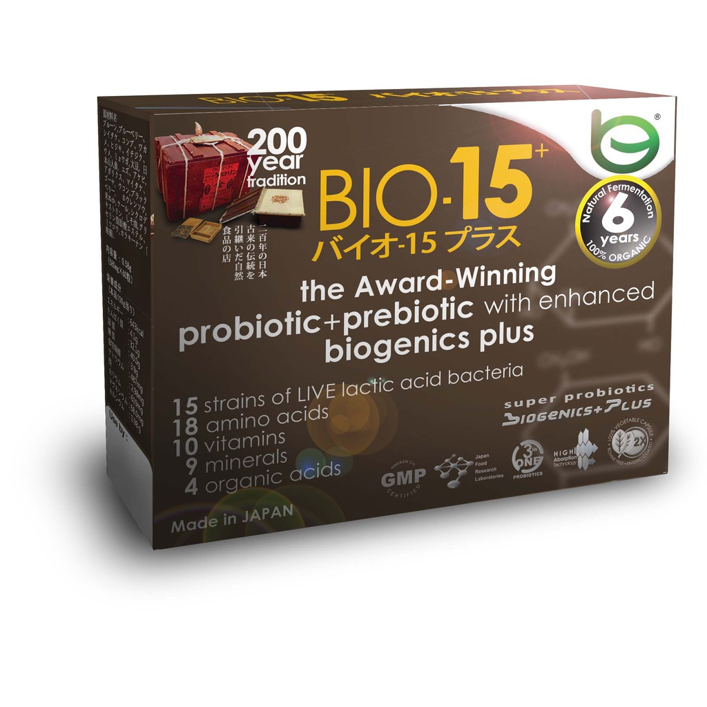 BIO-15 Natural Probiotics from Japan - Award-Winning Probiotics - BIO15 ...