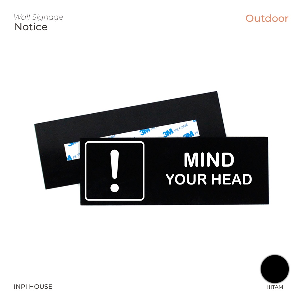 Mind your head signage - acrylic sign - mind your head - watch out for ...