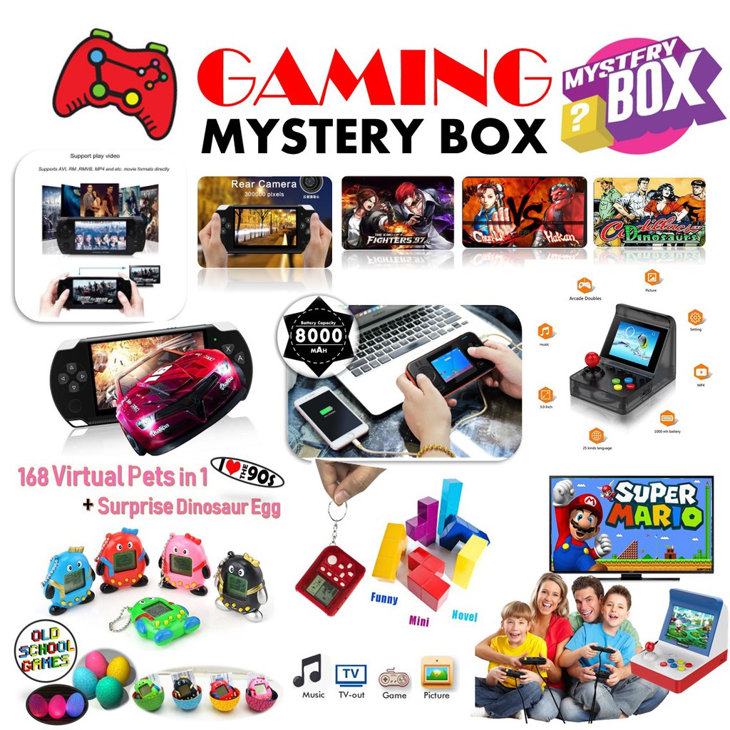 Gaming Mystery Box *Worth $49.90* Xclusive on Shopee | Shopee Singapore