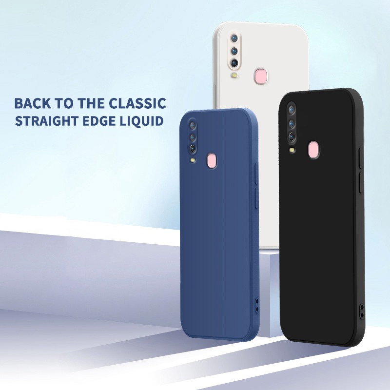 Casing huawei Y6P 2020 Y7A Honor 8X Liquid Silicone Soft Case Cover ...