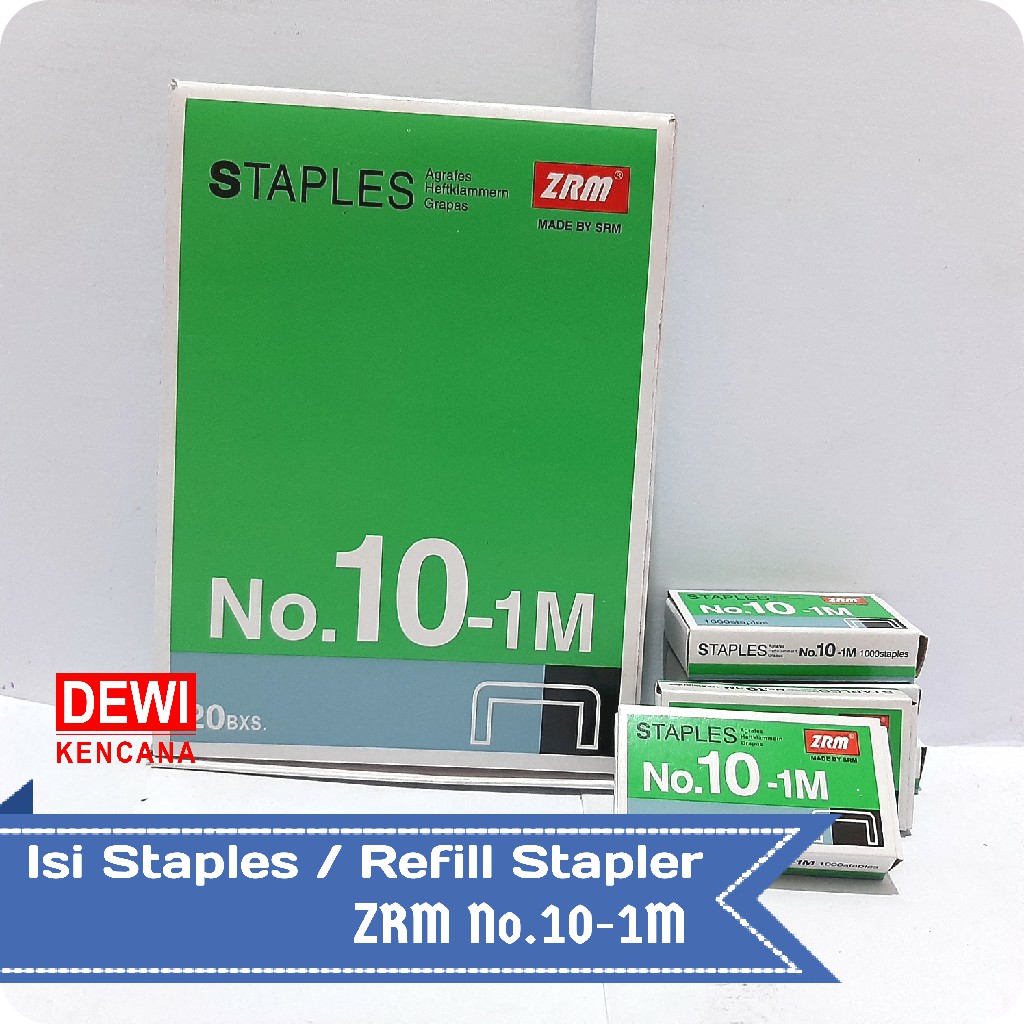 Small Refill Staples ZRM no.10-1M [pack] | Shopee Singapore