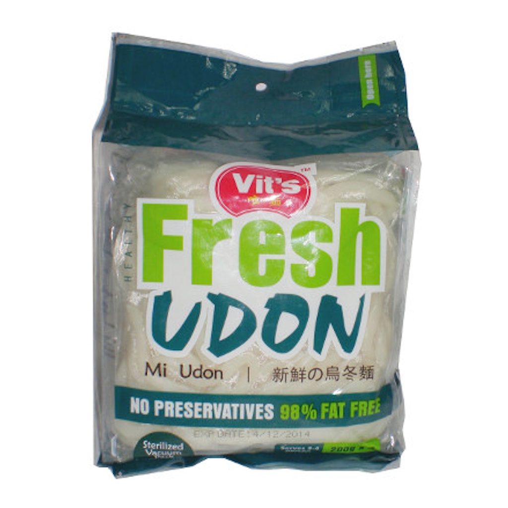 Vit’S Fresh Udon, 200Gm × 3 Single Packets | Shopee Singapore