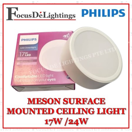 PHILIPS MESON SURFACE MOUNTED CEILING LAMP -EASY REPLACE 17W / 24W ...