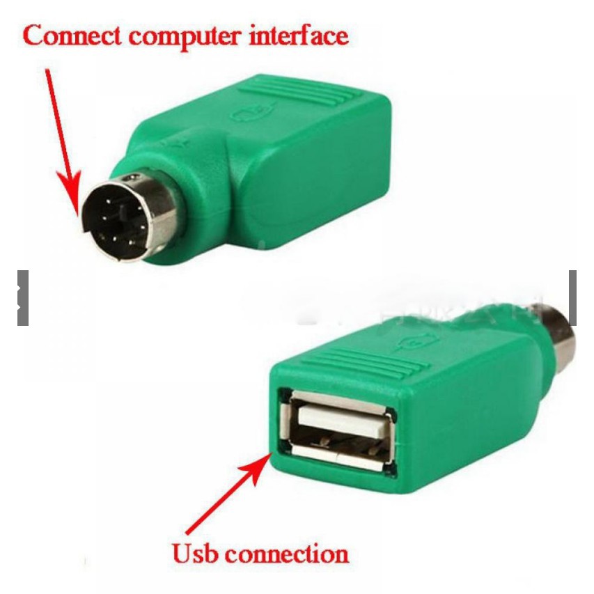 Conversion Port For Connecting A Table Mouse Connecting A Ps2 Keyboard Shopee Singapore