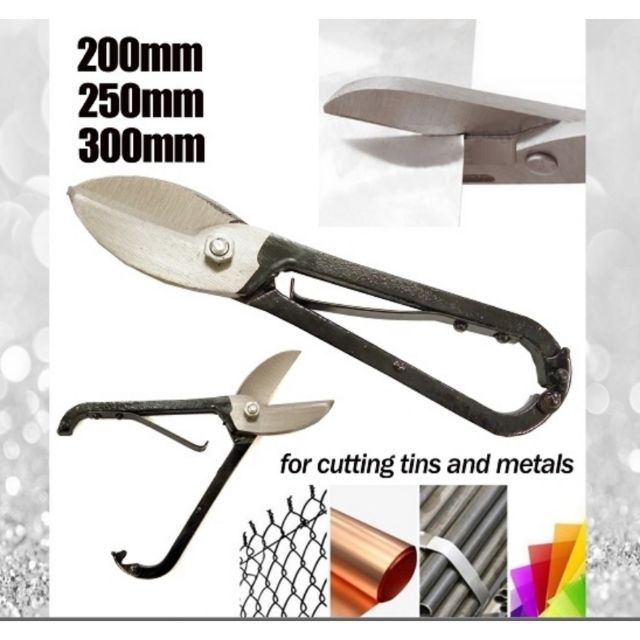 10inch Aviation Tin Snip Straight Snipper Cutting Metal Sheet Scissor ...