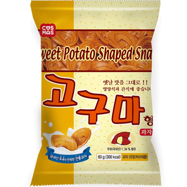 Cosmos Crispy sweet potato snack 60g [Korean] | Shopee Singapore