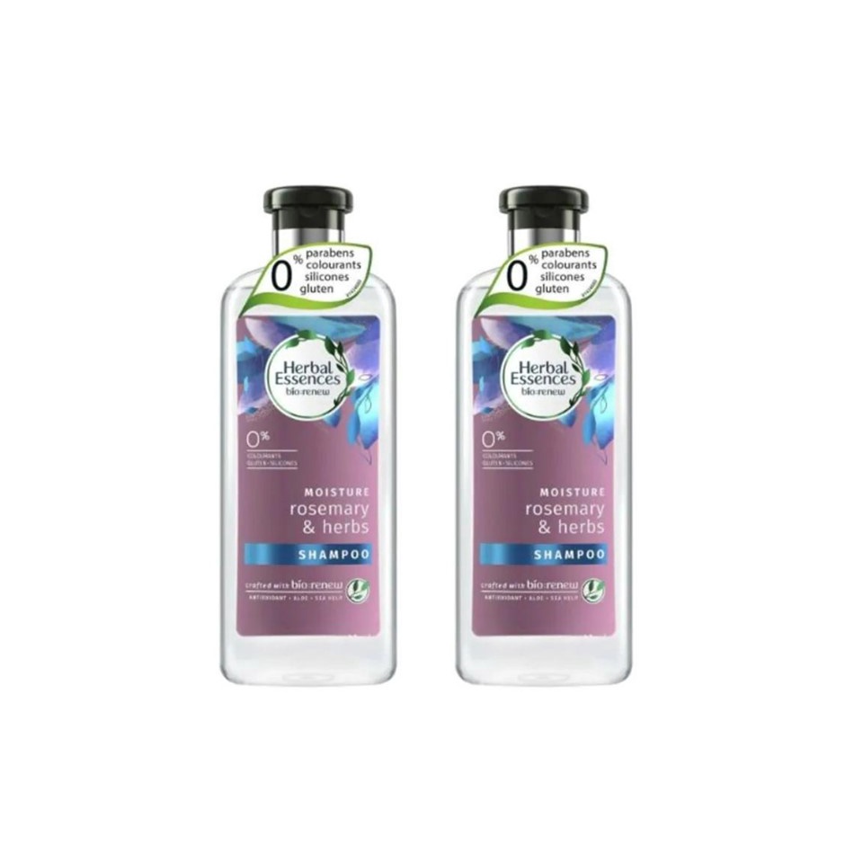 [Bundle of 2] Herbal Essences Bio:renew Rosemary & Herbs Shampoo 400ml ...
