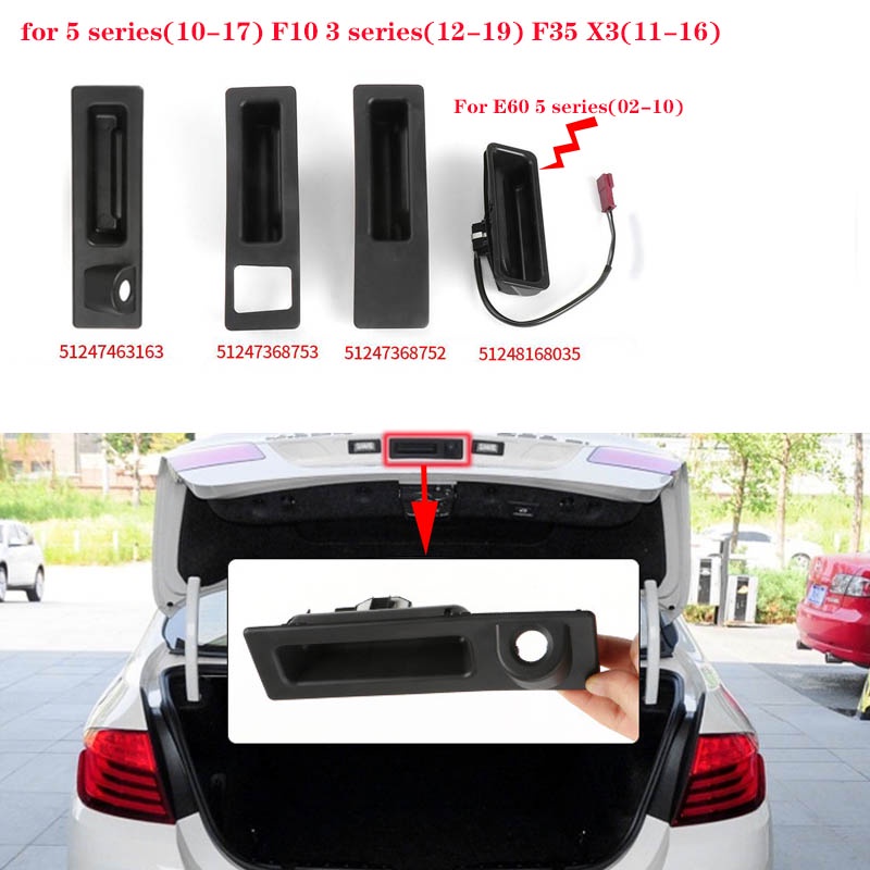 For BMW 5 Series F10 3 Series F35 E60 X3 X4 trunk switch tailgate clasp ...