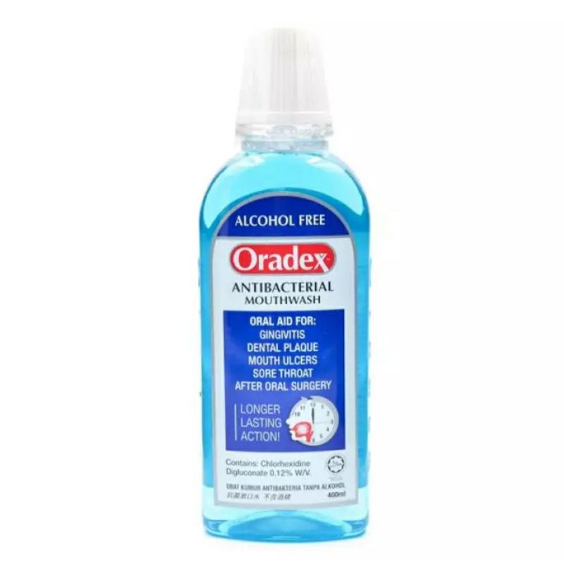 Ubat Kumur Mulut Chlorhexidine Digluconate 0.12% Oradex Antibacterial ...