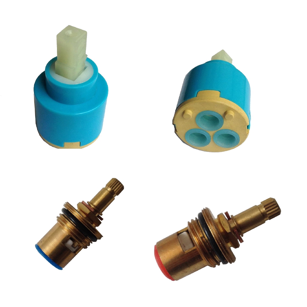 20 Teeth Ceramic Tap Cartridge Disc Quarter Turn Valve Replacement ...