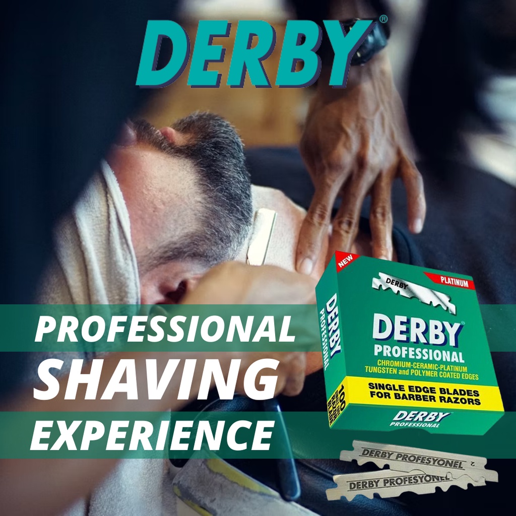 50 Blades of Derby Extra Platinum Stainless Double Edge Safety Razor ...