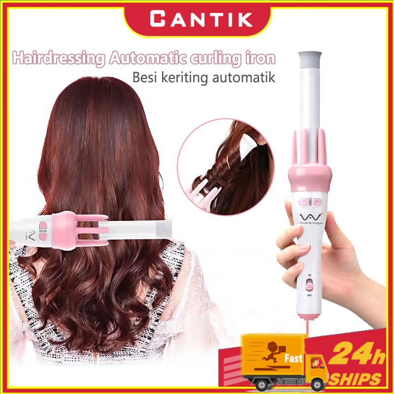 Automatic Hair Curler Ceramic Curling Iron Hair Hairstyling Tool Curly ...