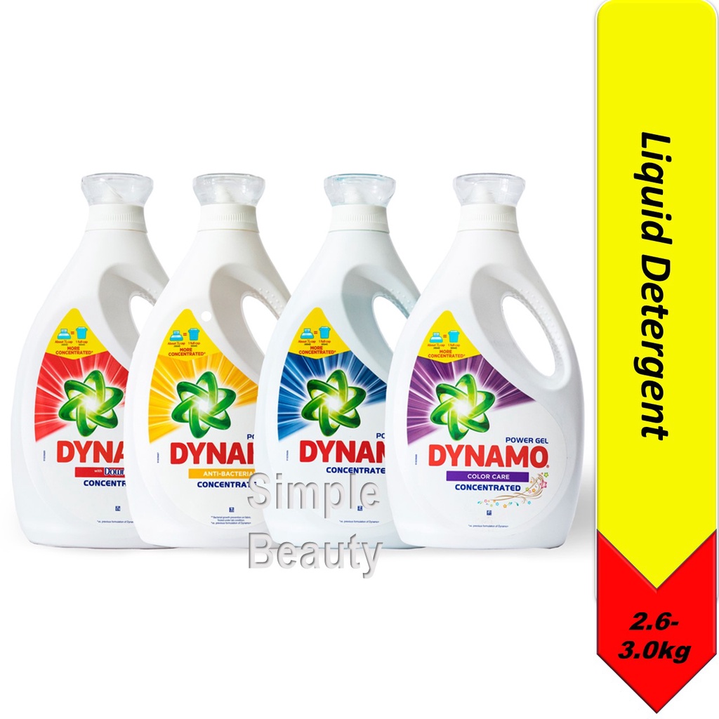 Dynamo Liquid Power Gel Detergent 2.6kg/2.8kg | Shopee Singapore