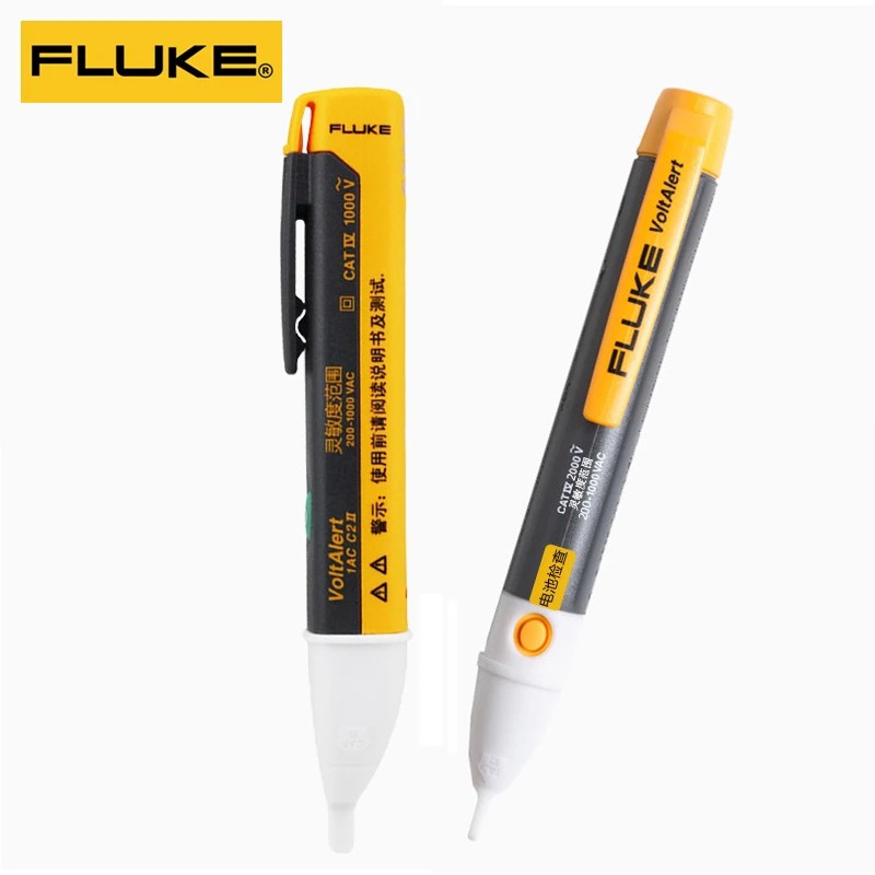 Fluke 1AC-C2 II/2AC-C2/2AC Non-Contact Voltage Tester Voltage Detector ...