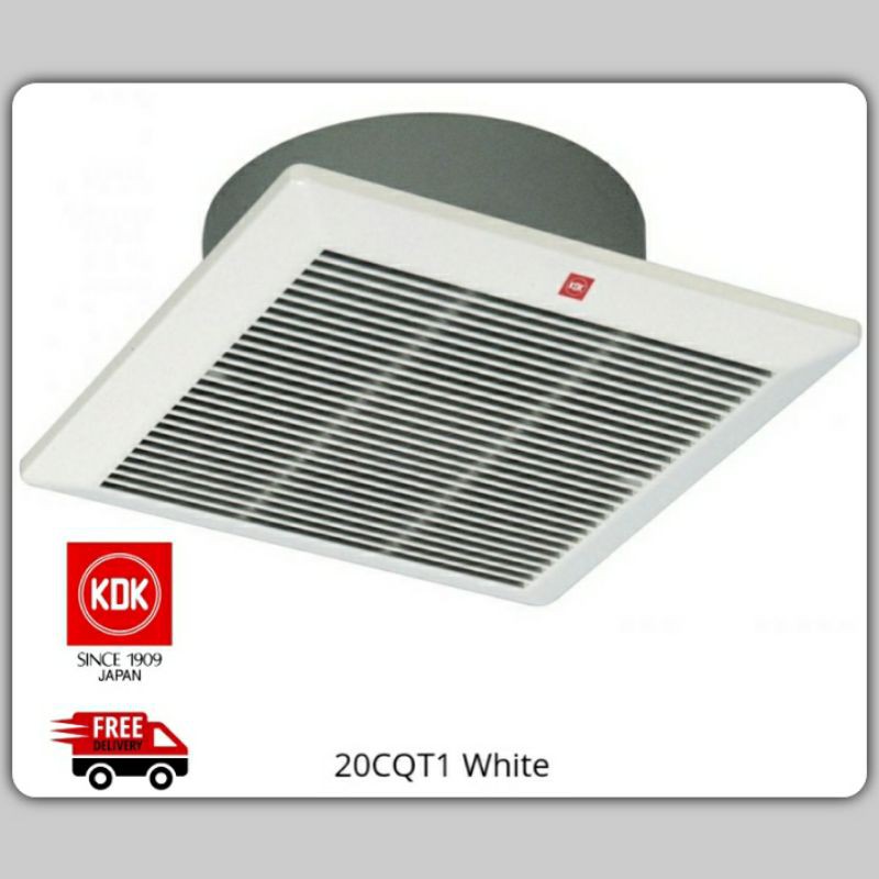 [SG Seller] KDK 20CQTI/20TGQF Ceiling Mount Ventilation Fan Exhaust Fan ...