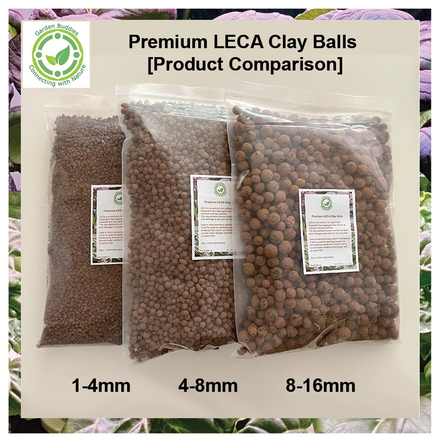 (SG LOCAL STOCK) Premium LECA Clay Balls / Lecca Clay Balls For ...