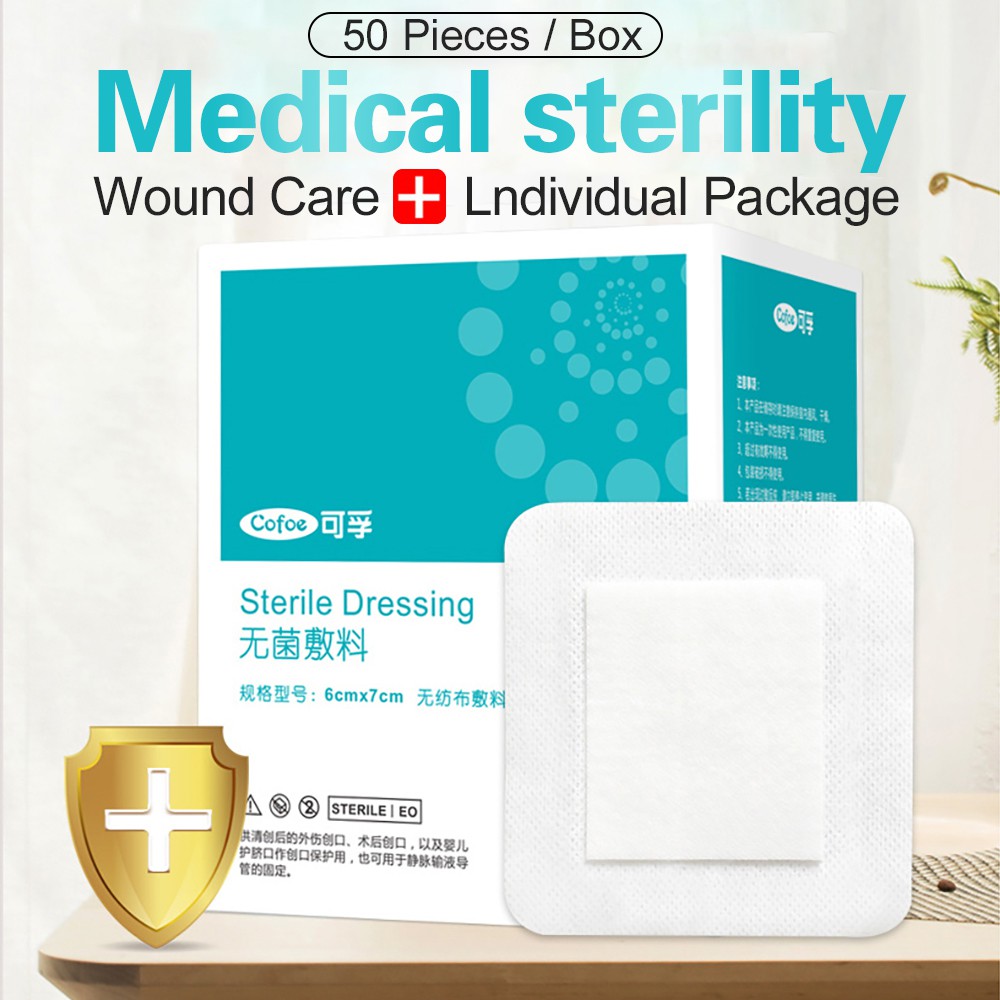 Cofoe Medical Non-woven Adhesive sterility Dressing Sticker Wound Band ...