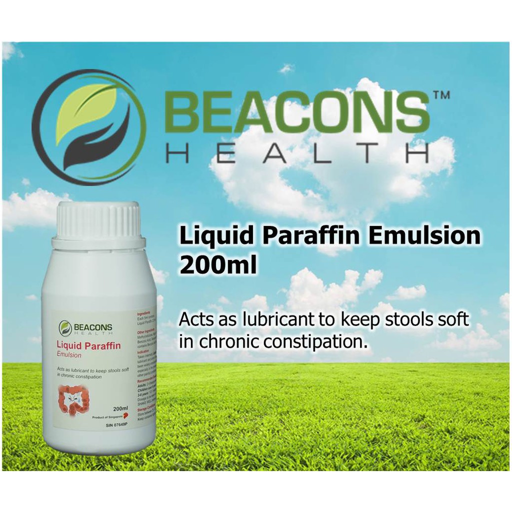 Liquid Paraffin Emulsion 200ml (expiry is 05/2026) | Shopee Singapore