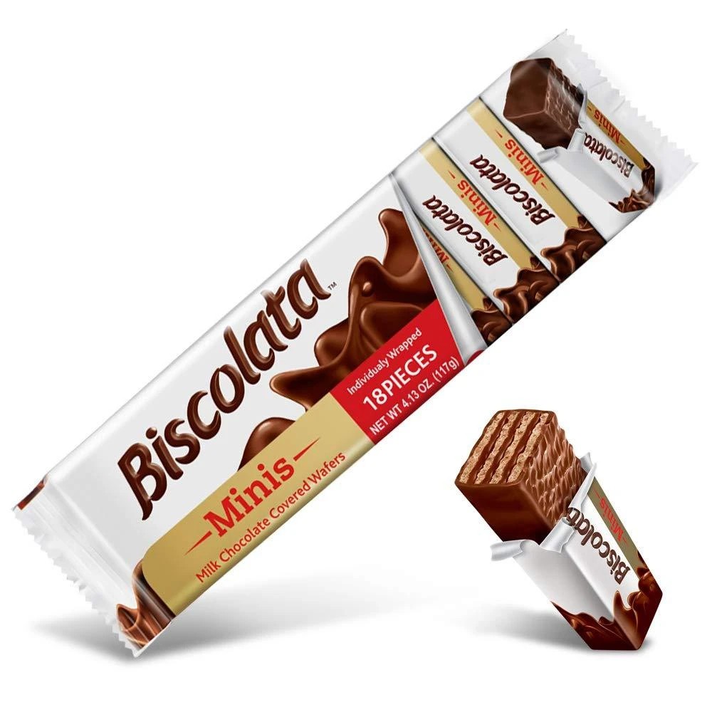Biscolata Minis Hazelnut Solen Turkey Chocolte 1 Carton(24 Packs) HALAL ...
