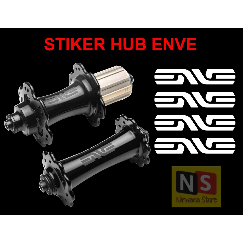 Enve cutting HUB Sticker MTB Bike Sticker fixie Folding Bike | Shopee ...