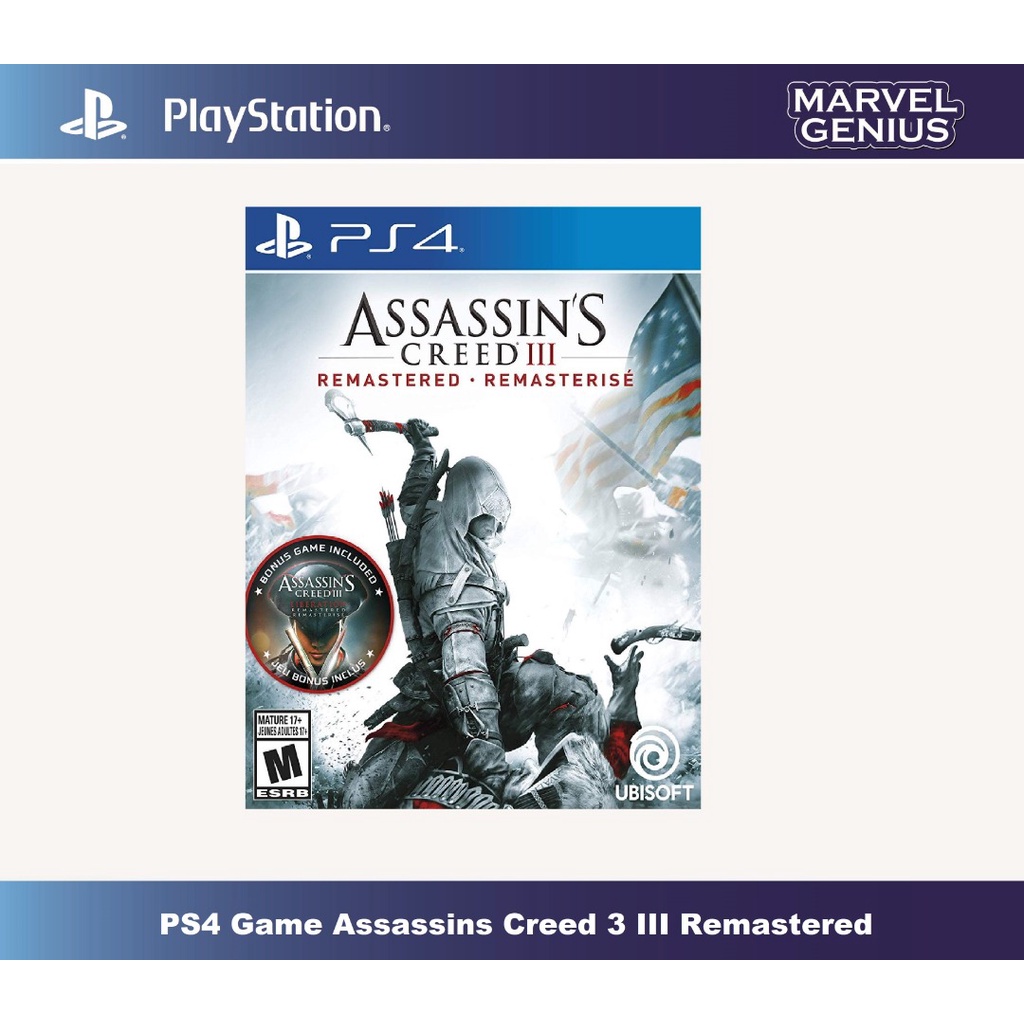 PS4 GAME ASSASSIN'S CREED I ASSASSIN CREED | Assassins Creed 3 CREED ...