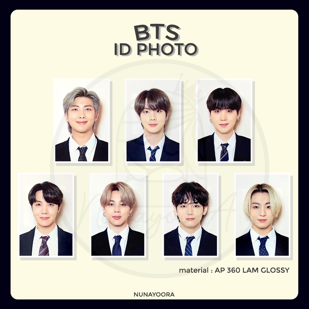 Bts ID PHOTO (MEM-SHIP ARMY KIT) | Shopee Singapore