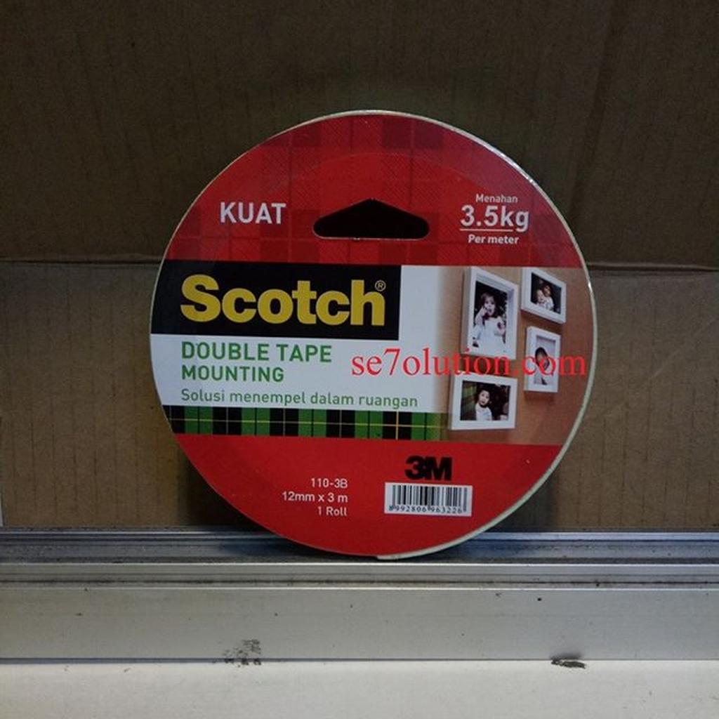3m Scotch Insulation Double Tape Mounting 12mm x 3m | Shopee Singapore