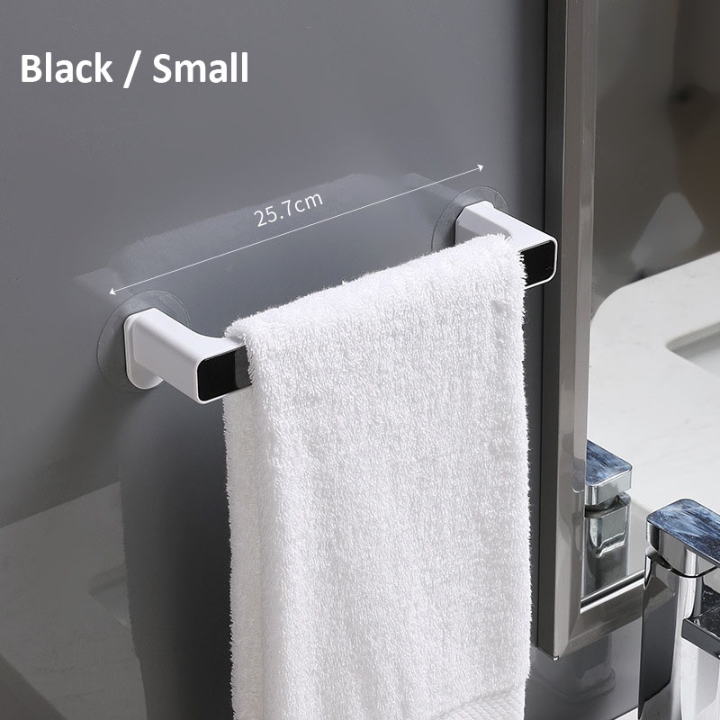 Punch free Bathroom Towel Rack Towel Hanger Bathroom Organizer Long ...