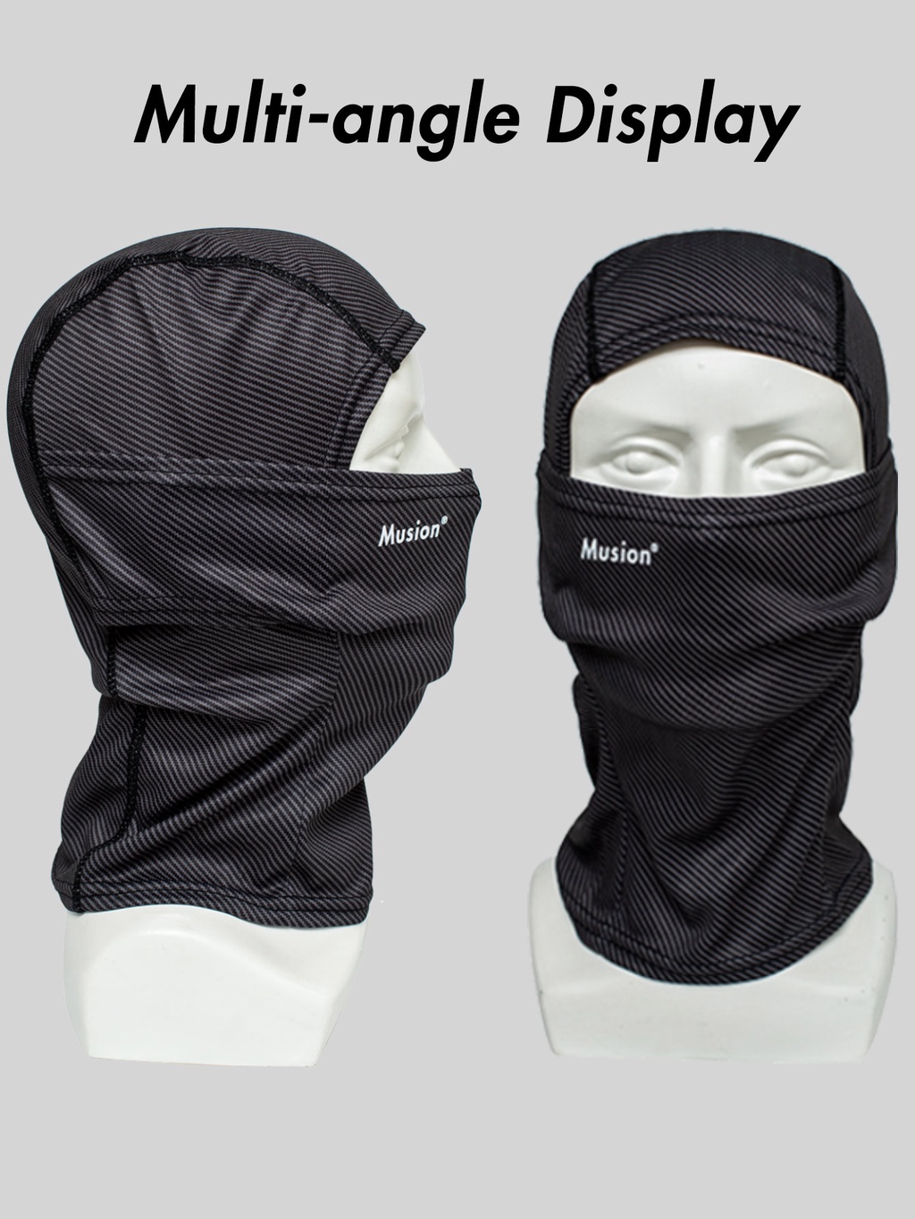 Musion Original Balaclava Fashion Print Sweat-absorbent Breathable Face ...