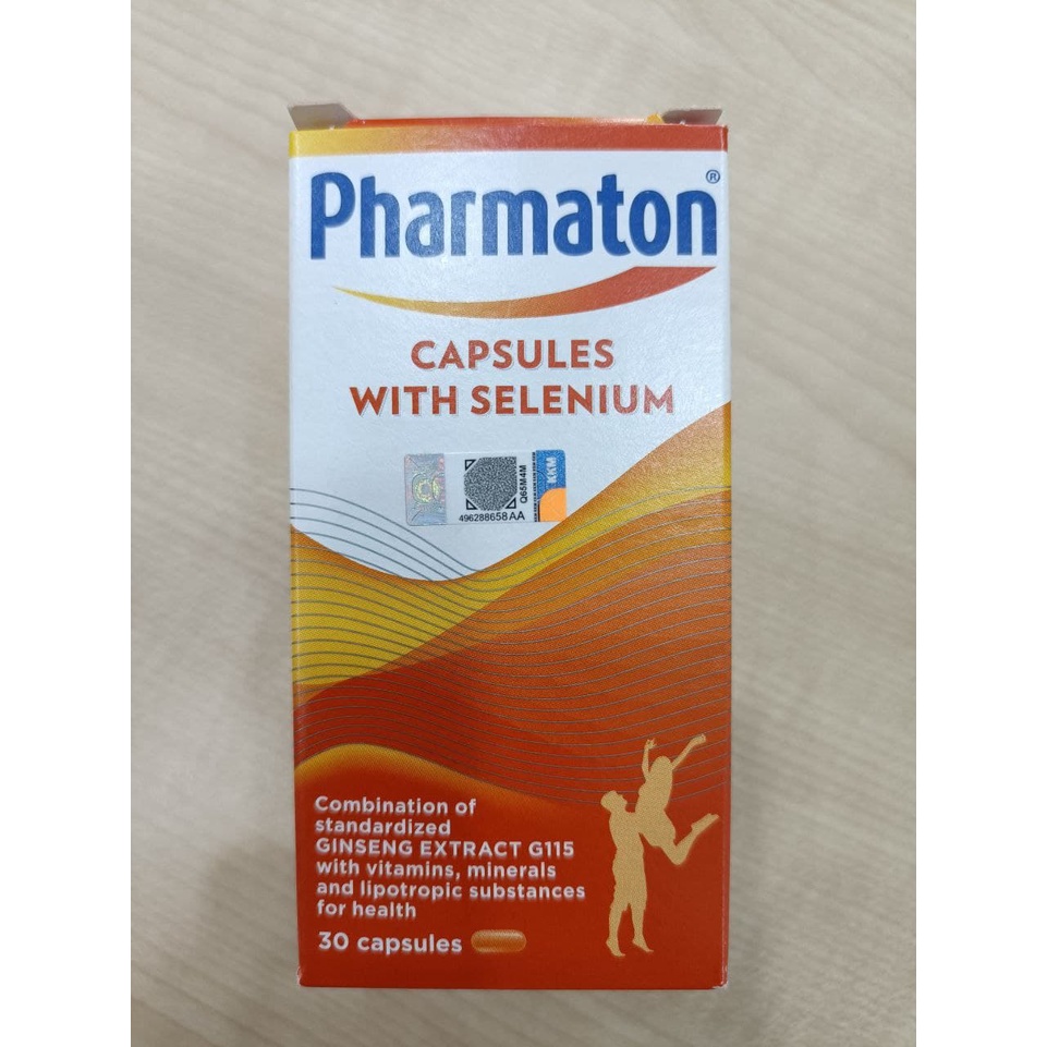 Pharmaton capsules with selenium (30 Capsules) | Shopee Singapore