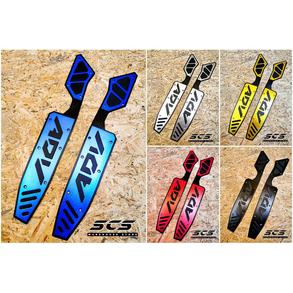 Honda ADV150 ADV160 Carpet Foot Pedal Floor Panel Footboard Alloy ...