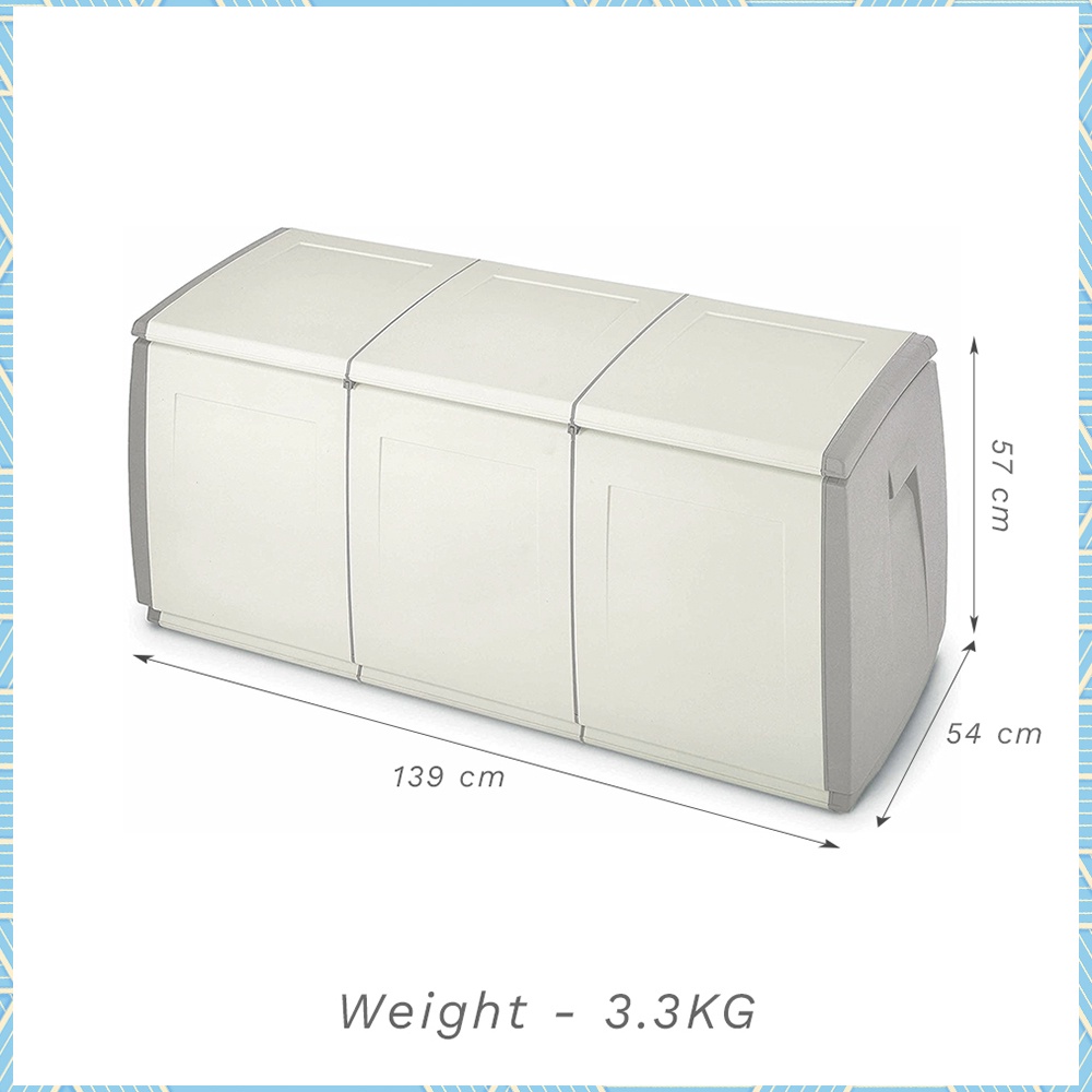 TERRY Outdoor Storage Box In&Out 140 / Water Resistant Container ...