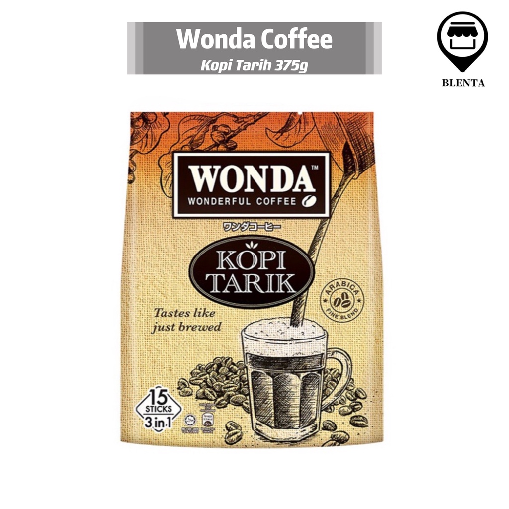 Wonda 3 in 1 Kopi Tarik 15s x 25g🔥SG READY STOCK🔥 | Shopee Singapore