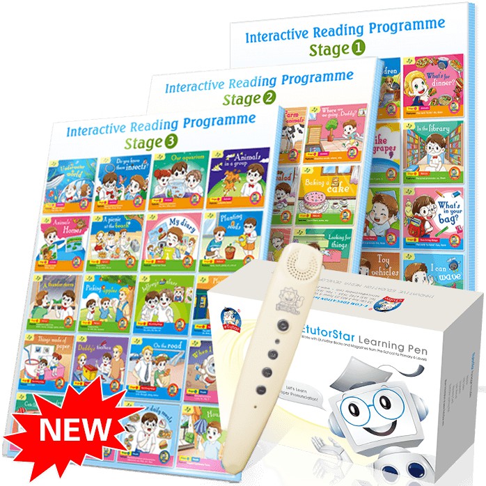 Preschool Interactive Reading Programme (Stage 1/2/3) Bundle ...