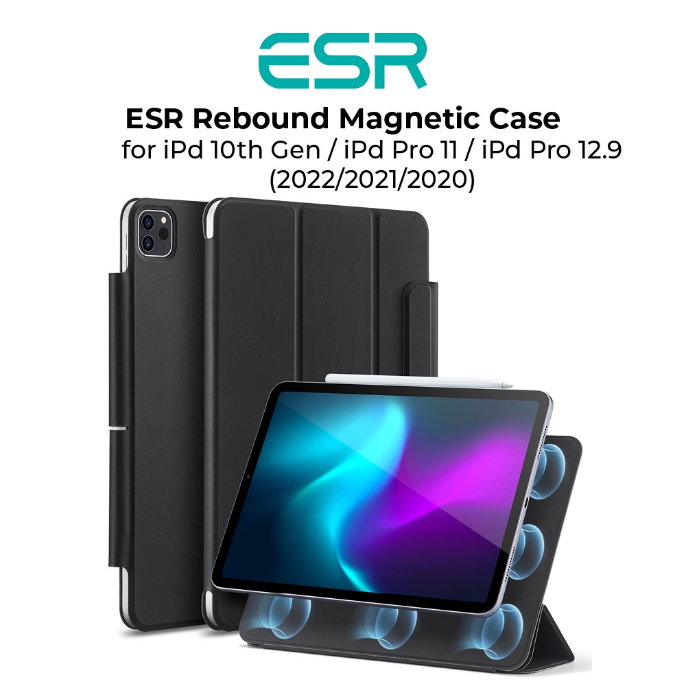 ESR Rebound Magnetic Case for iPad 10th Gen/ 11th Gen / iPad Pro 12.9 ...
